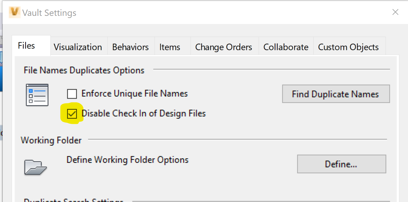 Solved: how to copy pre-vault files into vault, for first time ...