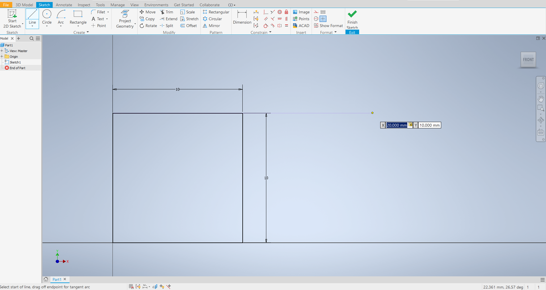 Create sketch a specified distance from another sketch point/edge ...