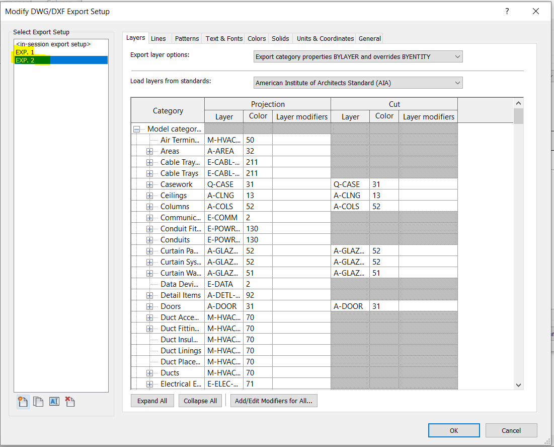 Solved: sharing exports from revit to autocad between different files - Autodesk Community