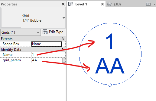 Adding Label to Grid bubble - Autodesk Community