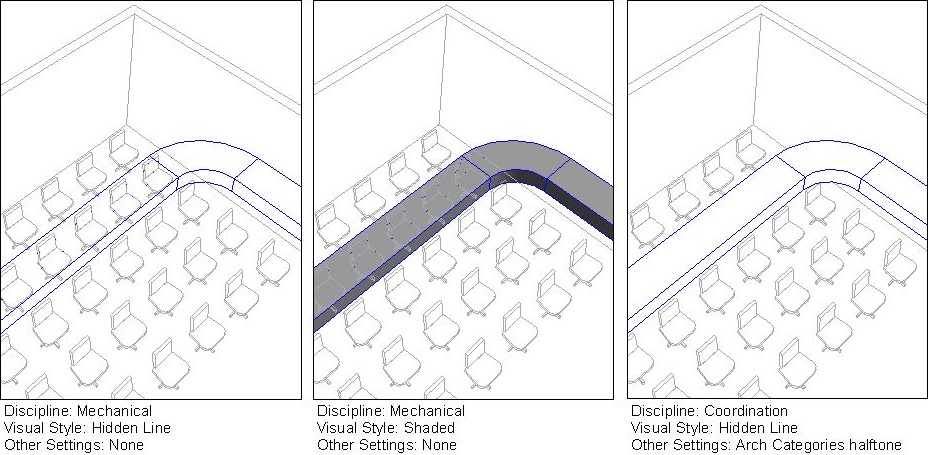 Solved: Arch linked Model showing through ducts - Autodesk Community