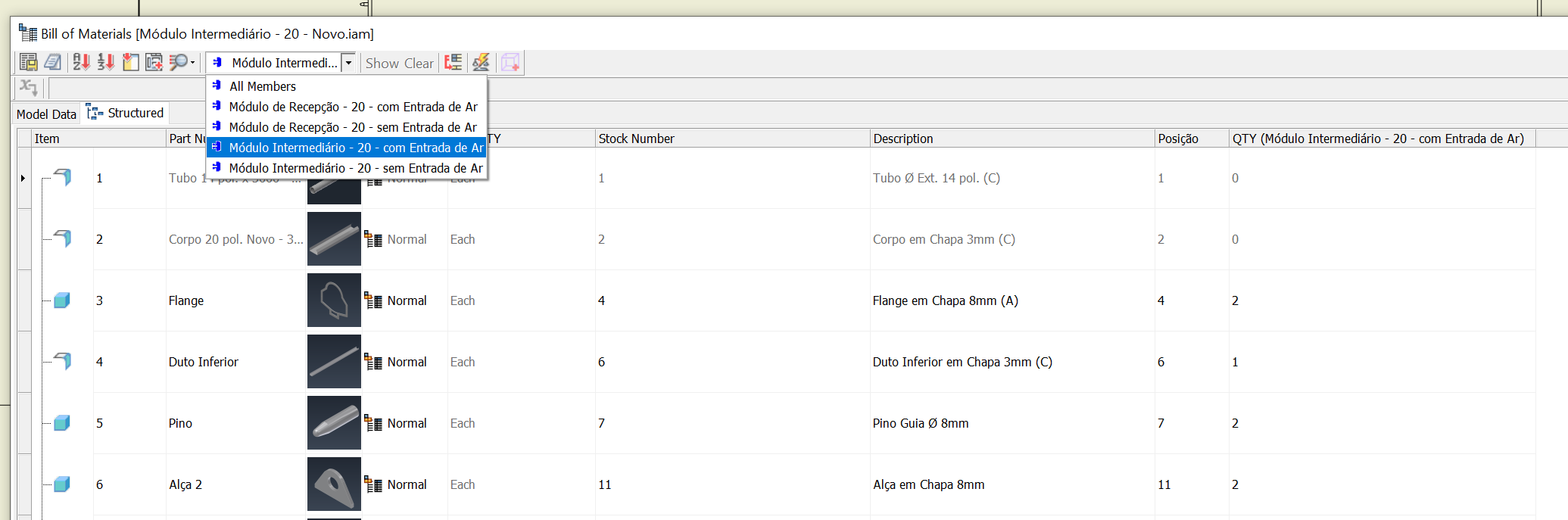 Solved: iAssembly and Parts List - Autodesk Community