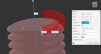 How to cut upto a curved surface on an angle? - Autodesk Community