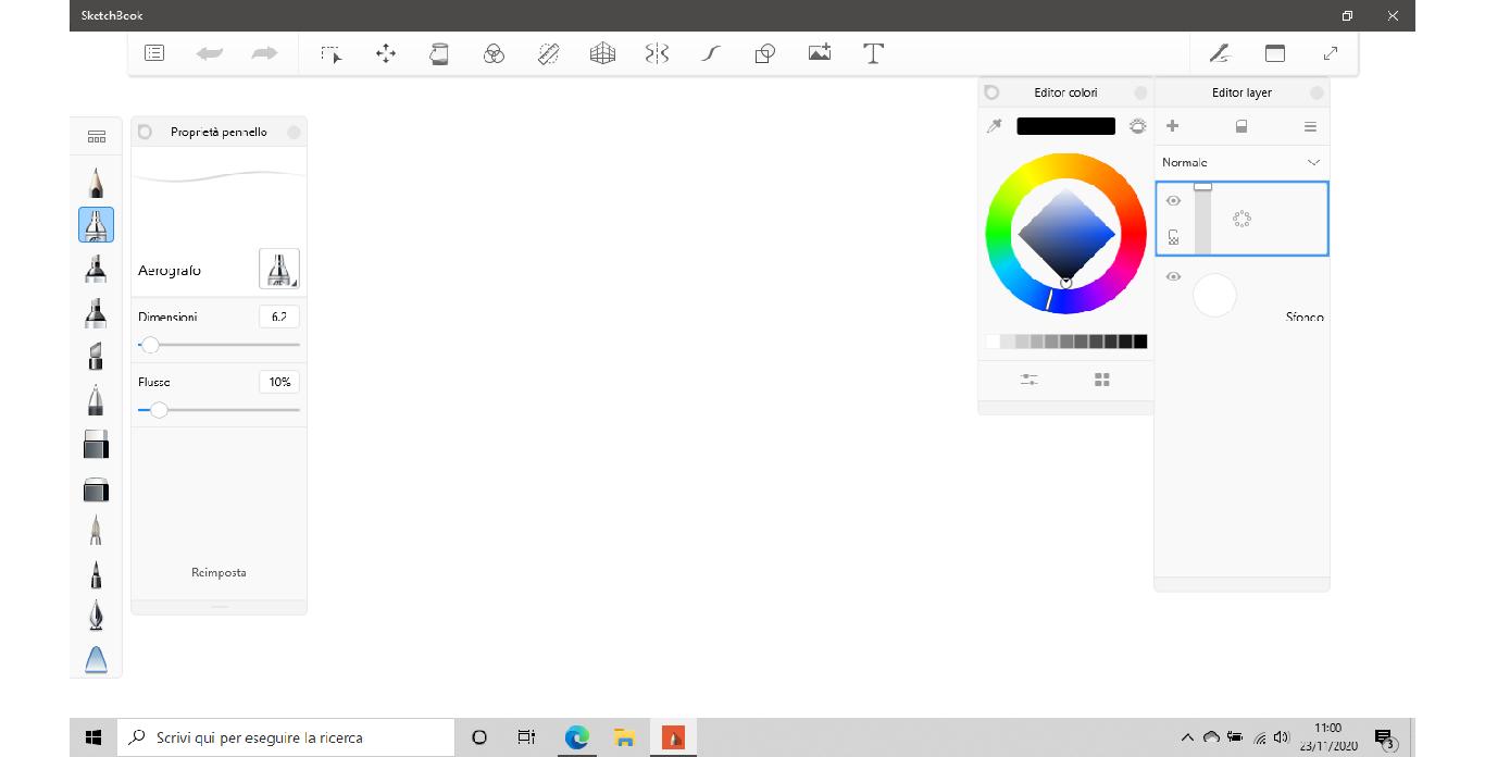 Sketchbook automatic downloaded version recognize my Windows 10 desktop ...