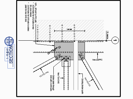 Sloped section creates rotated view - Autodesk Community