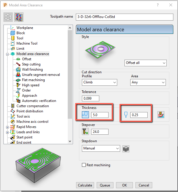 Solved: XY-stock given in toolpath not shown in output NC file - Autodesk Community