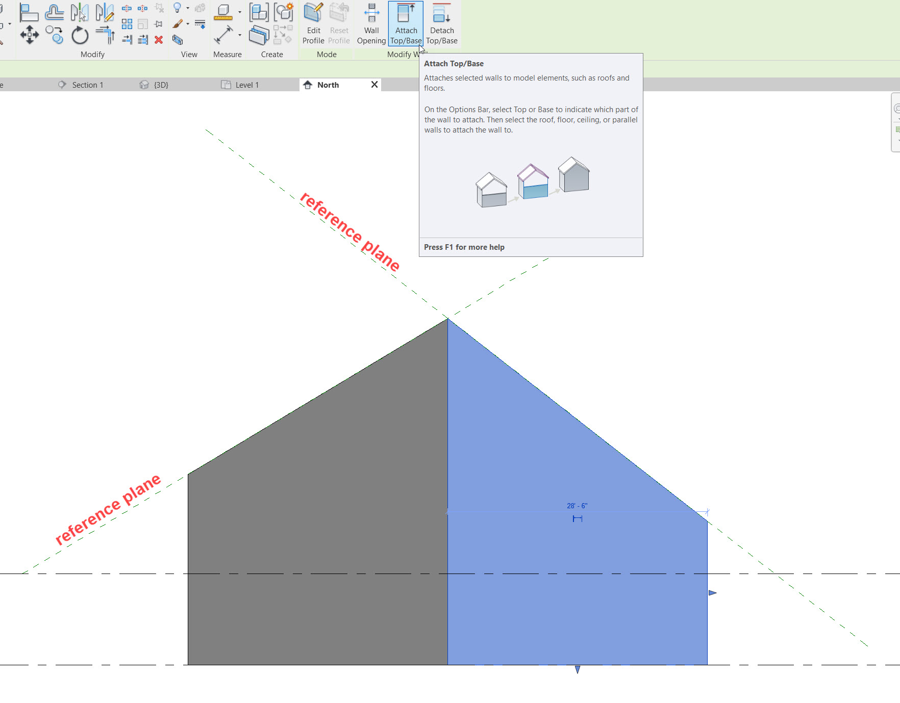 Solved: Reference levels for ceiling & gable ends? - Autodesk Community