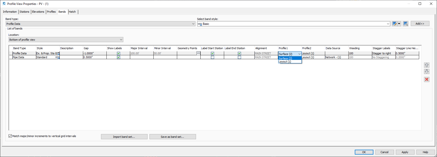 Editing Vertical Profile - Autodesk Community