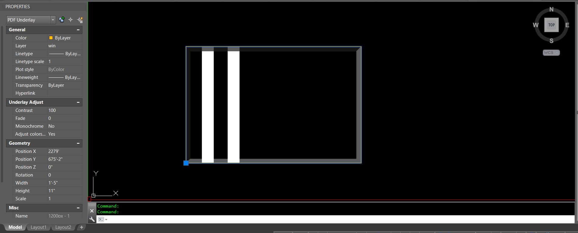 Imported PDF is showing as black photo within AutoCAD - Autodesk Community