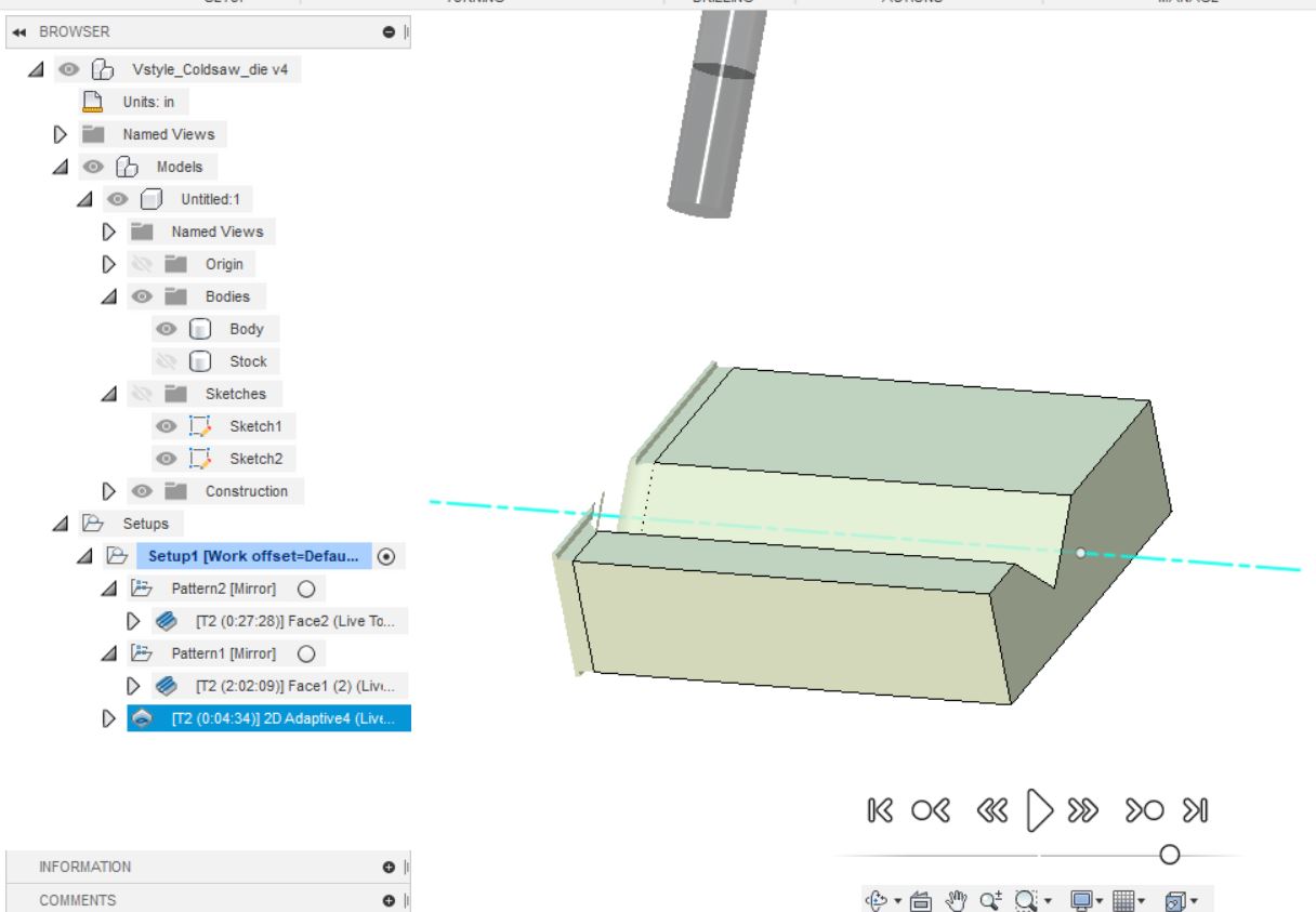 Solved: Setting up WCS in center of part - Autodesk Community