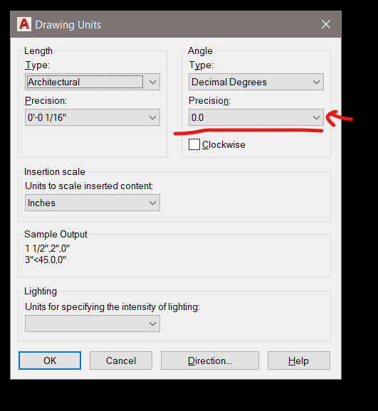 Solved: Remove increment angle - Autodesk Community