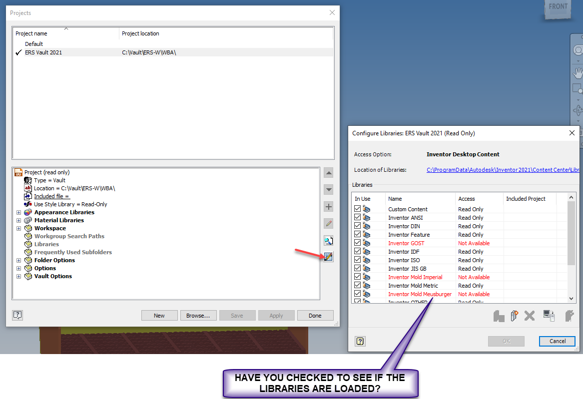 Solved: Content Center Probelms - Autodesk Community
