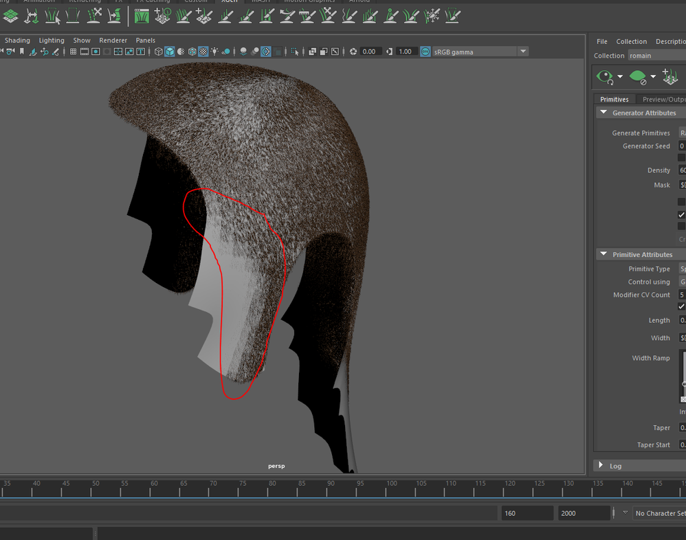 Xgen hair is blocky/patchy - Autodesk Community