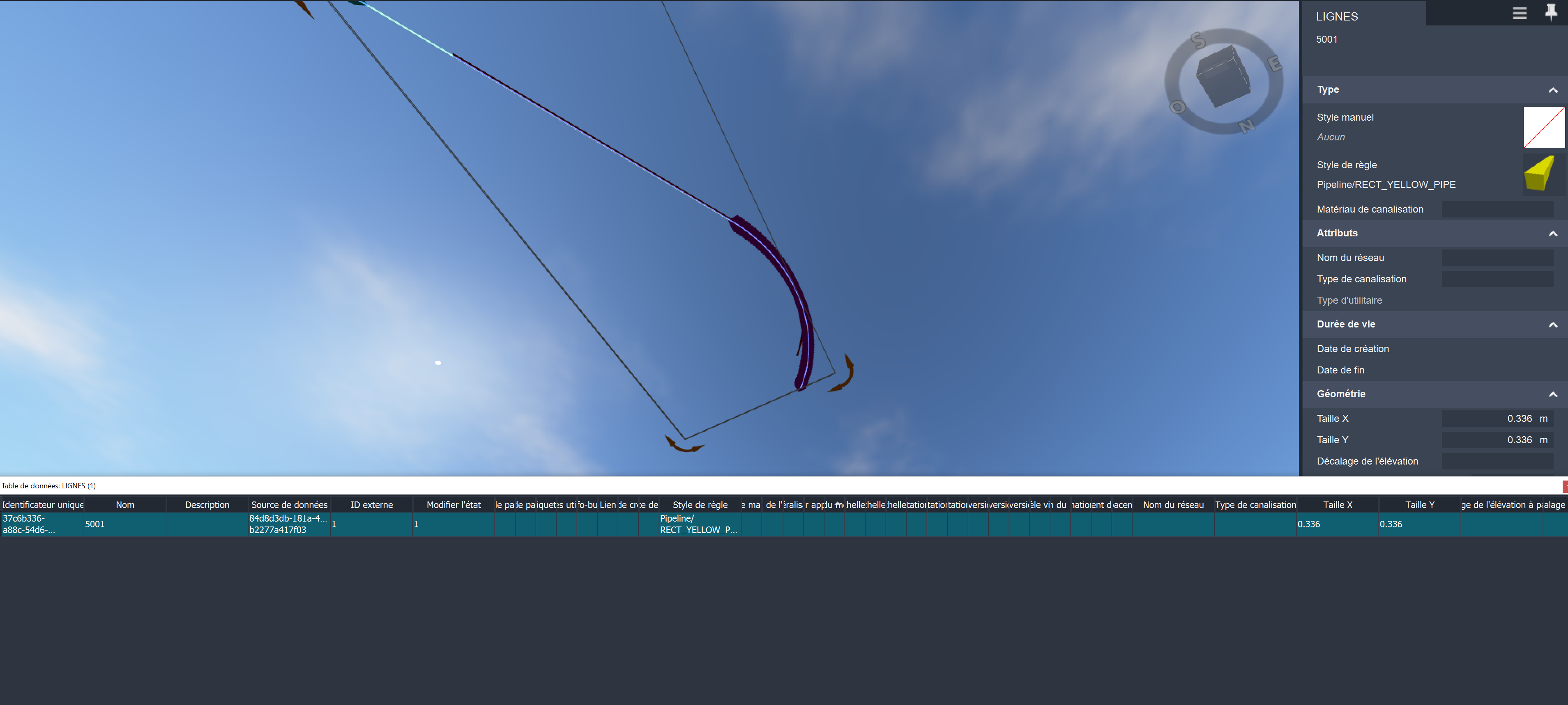 Solved: Import curved/straight pipe network from ArcGIS online or GIS ...