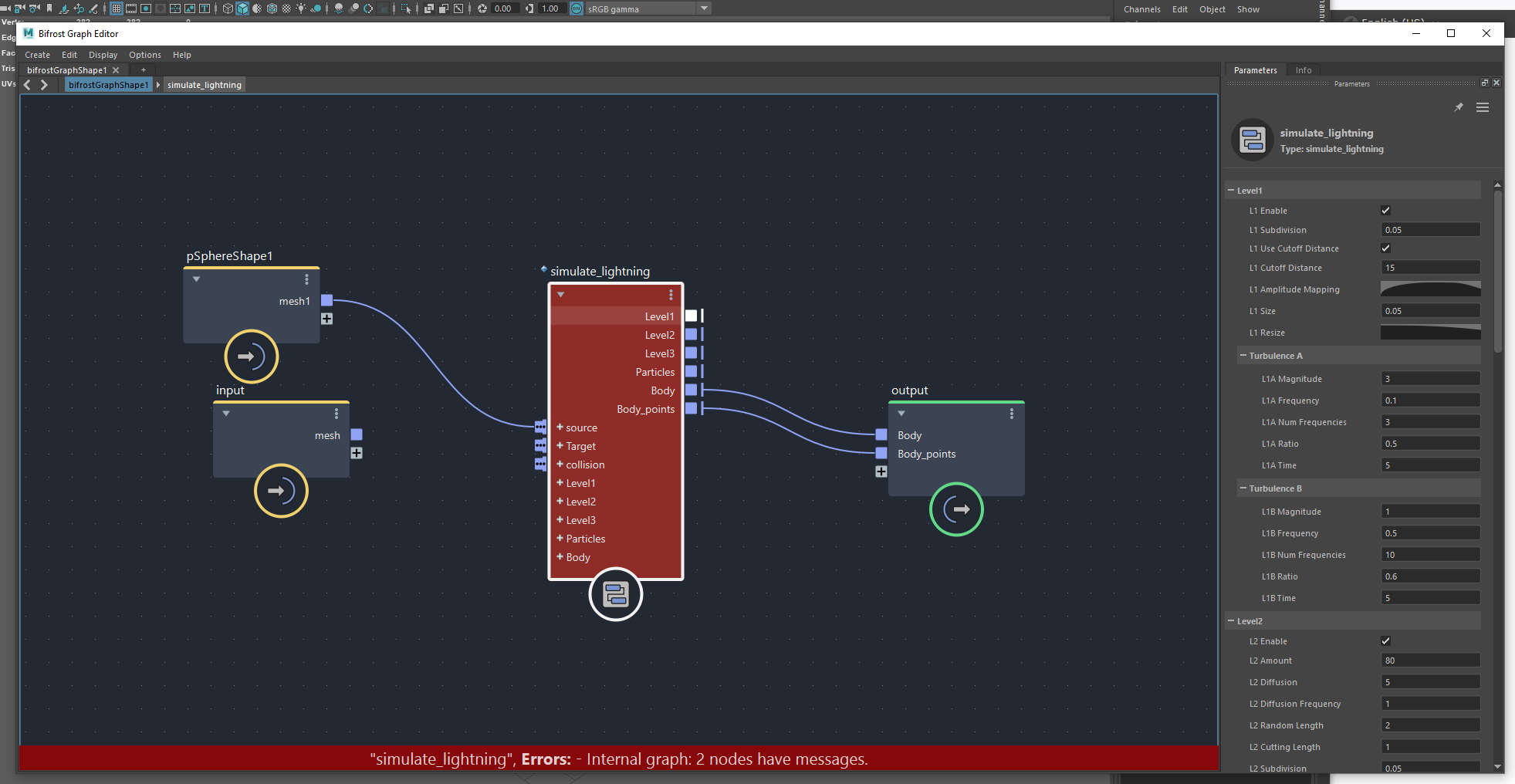 Bifrost develops lightning tool demo 1 - Autodesk Community