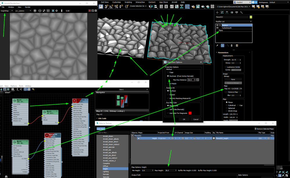Solved: Render to texture adds noise to texture - Autodesk Community
