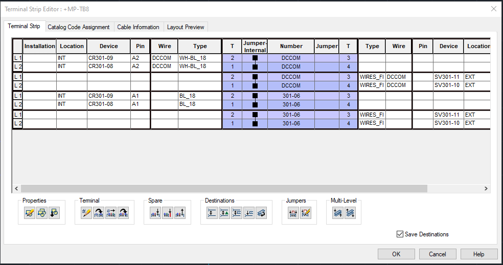 Solved: Utilizing internal and external connections of terminal block ...