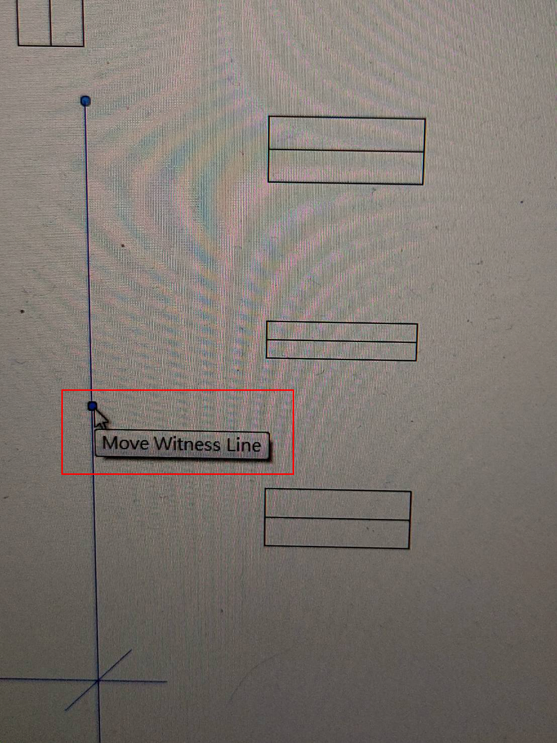 Dimesion witness line modification - Autodesk Community