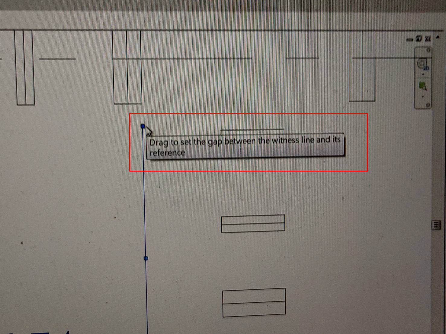 Dimesion witness line modification - Autodesk Community