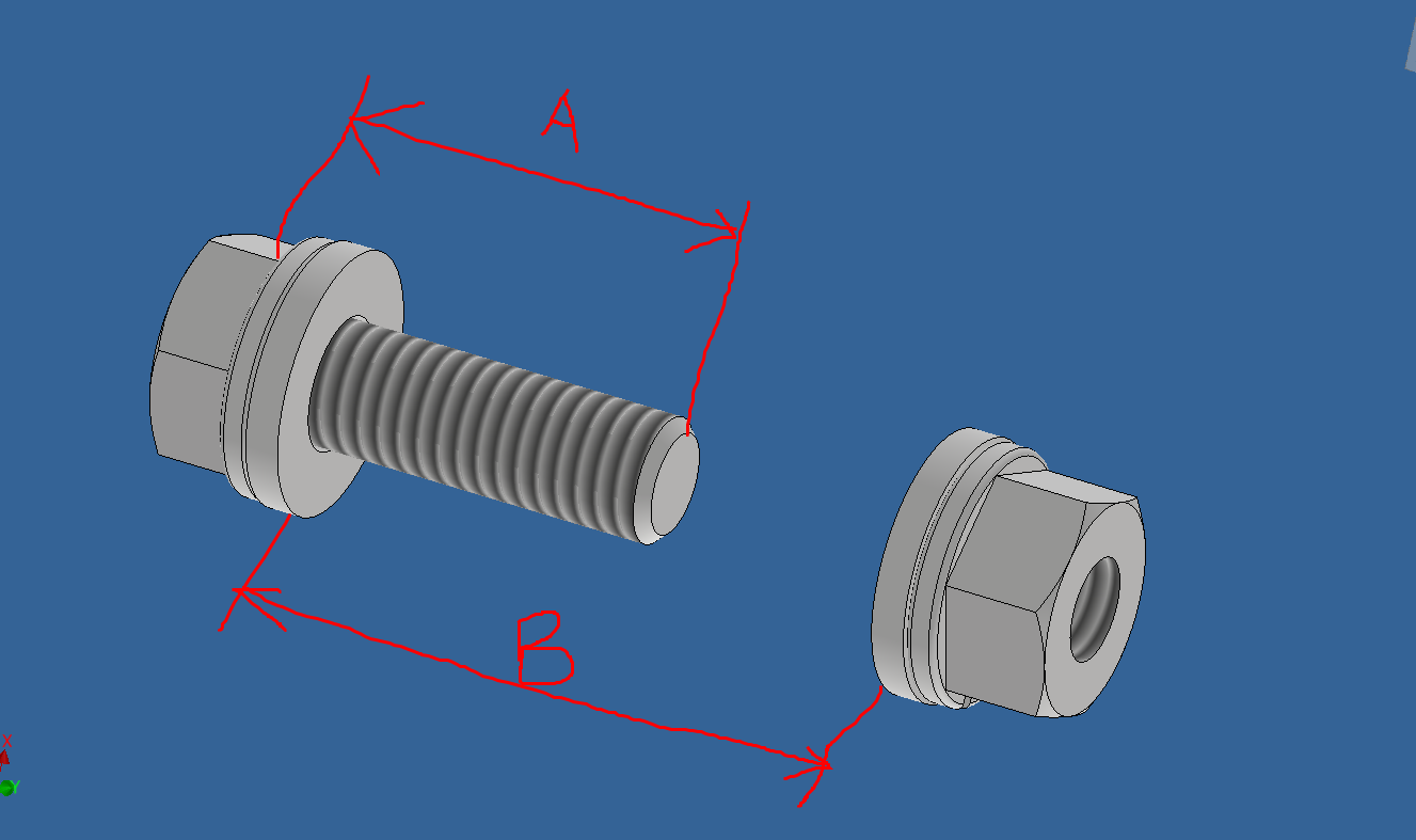 Solved: iassembly bolt how to adjust length ? - Autodesk Community