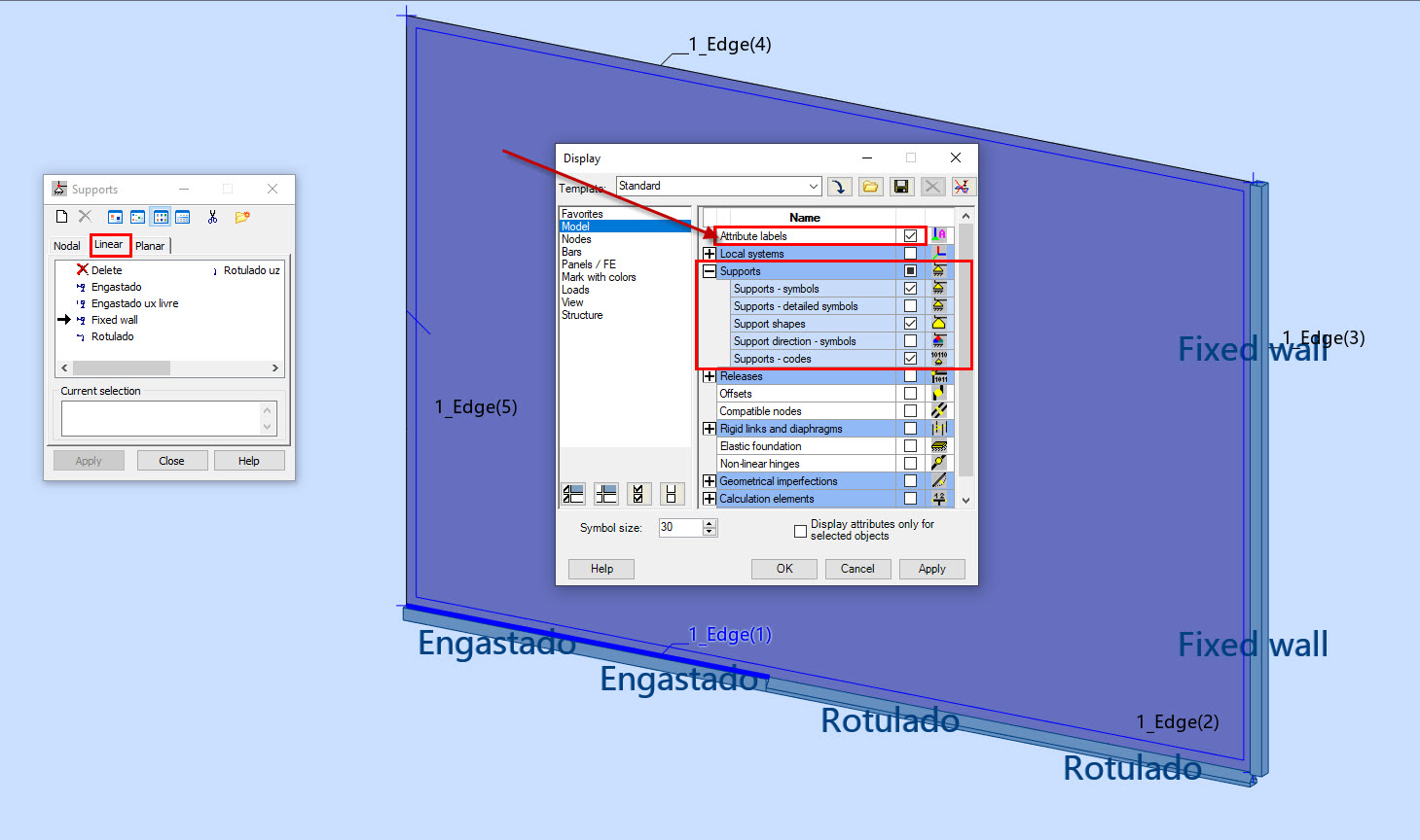 Solved: How to display the name of linear supports under panels? - Autodesk Community