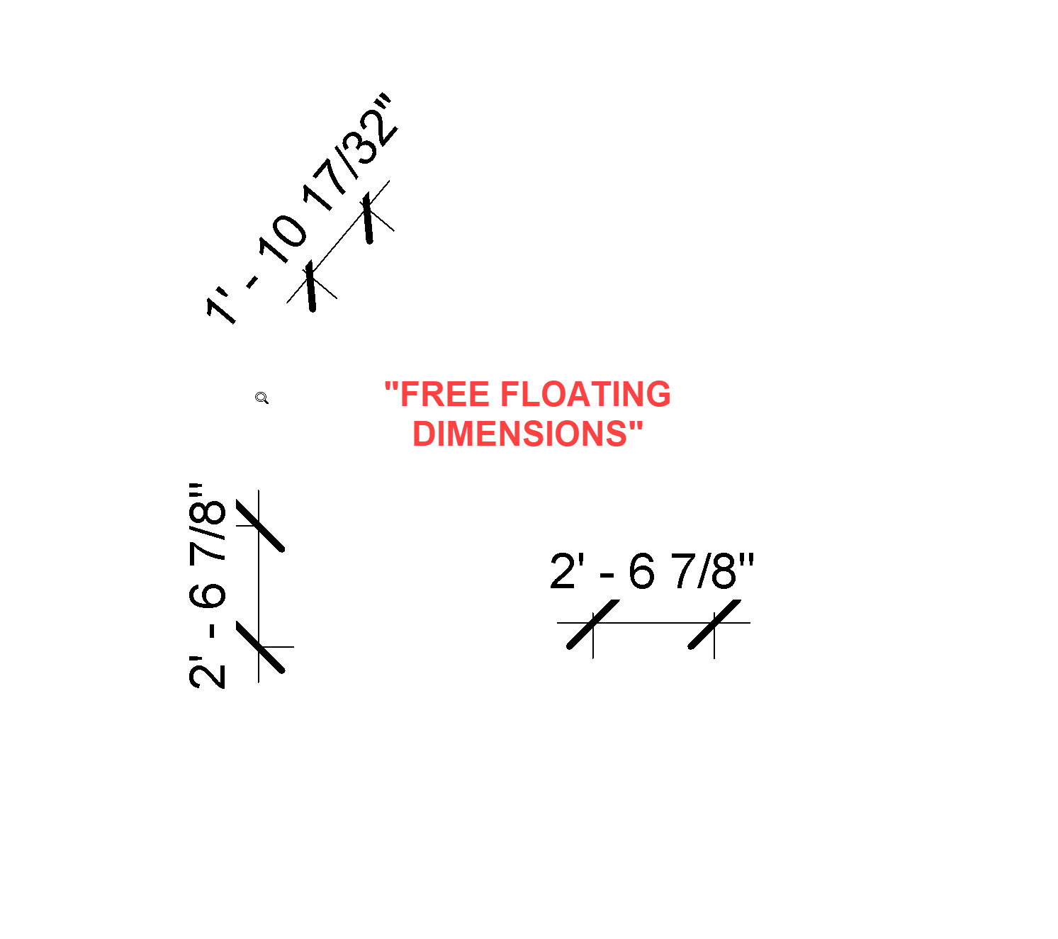 Free Floating Dimension - Autodesk Community