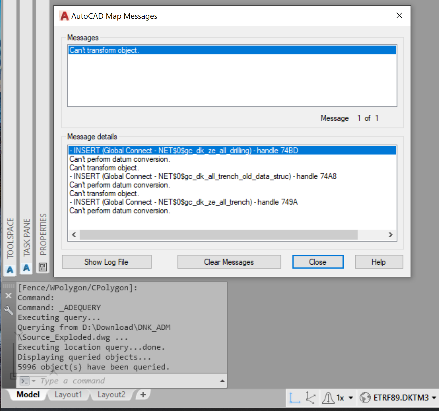Solved: Reprojecting Coordinates - UTM32 ETRS --> DKTM3 - Autodesk ...