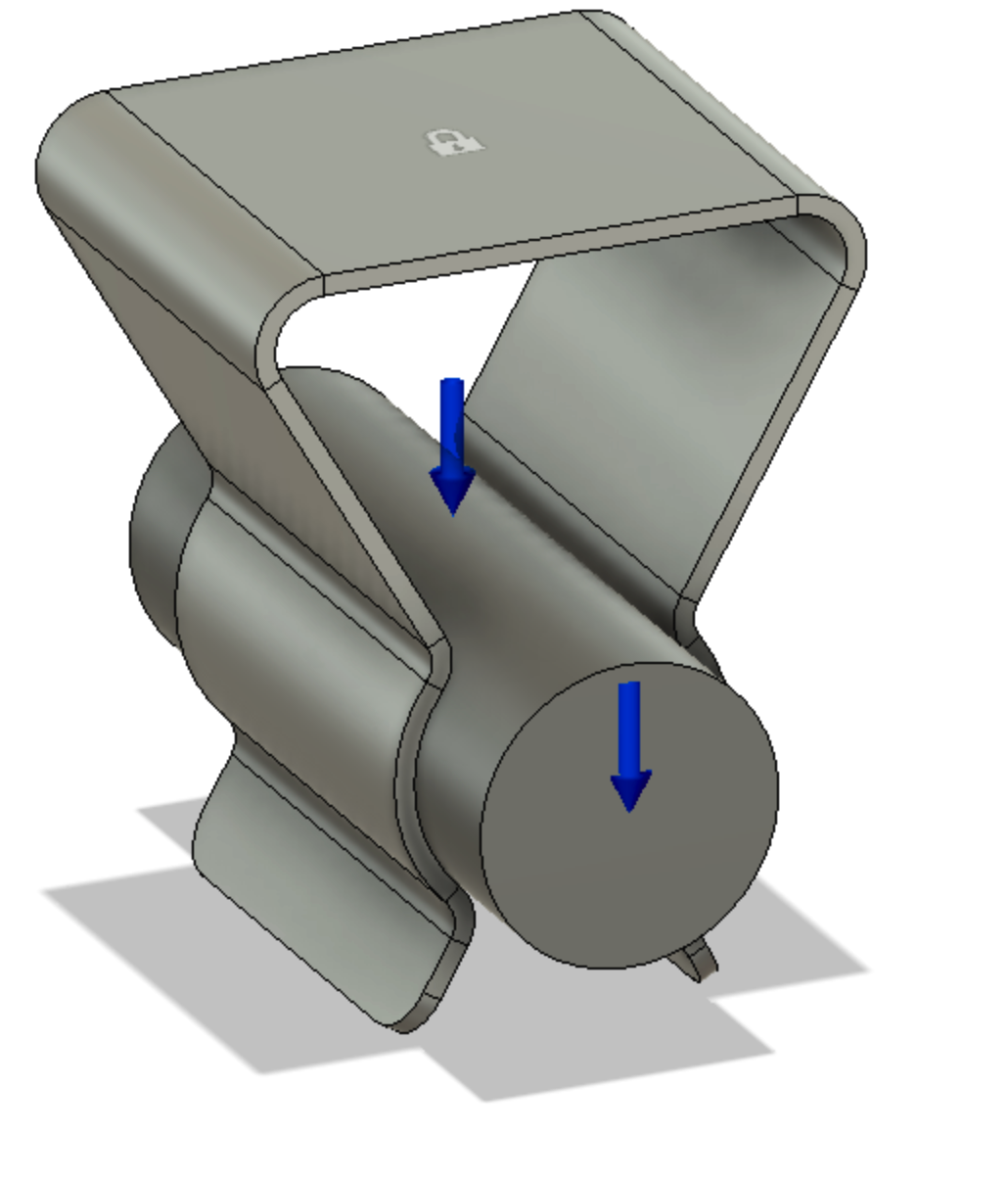 How to properly simulate clip spring? - Autodesk Community