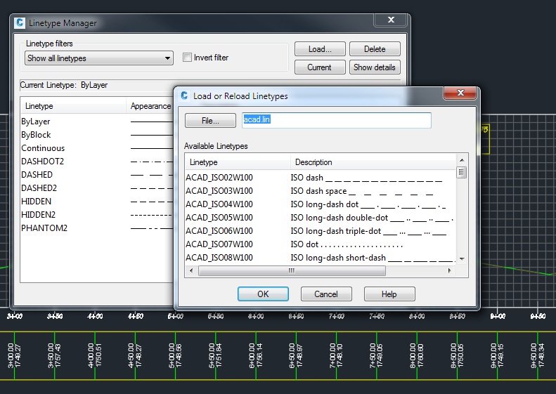 Line type selection will not populate under the layers tab - Autodesk ...