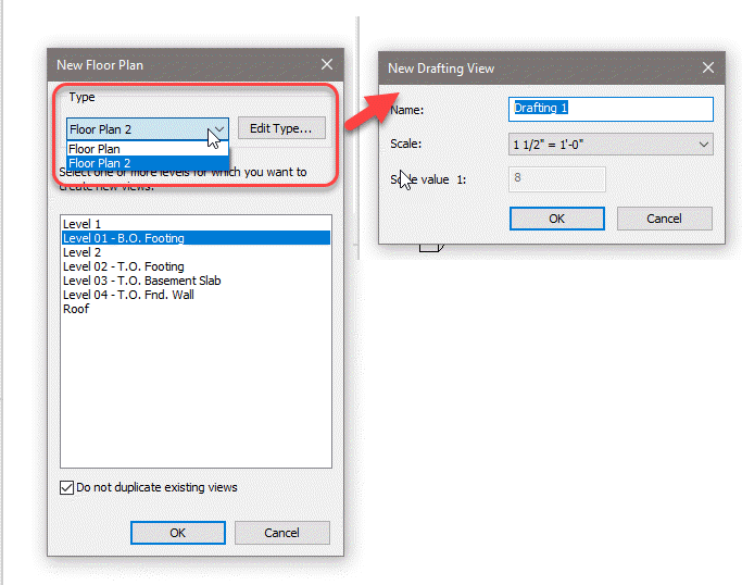 Automatically apply view template to new drafting views - Autodesk ...