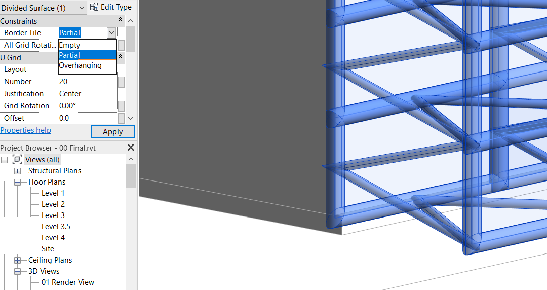 Solved: How to Restore one portion of a deleted Pattern-based (Generic Model) Family in a Mass ...