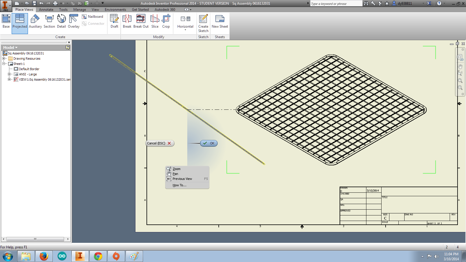 Solved: idw part of assembly becoming transparent. - Autodesk Community