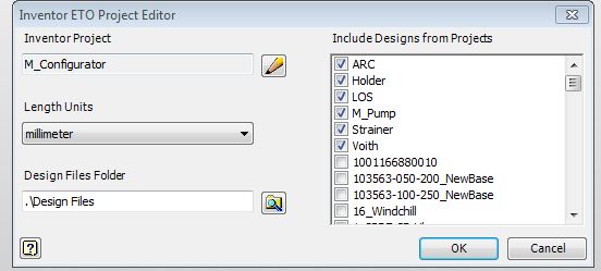 ETO independent Projekts linked with ETO Project Editor --> Now Vault ...