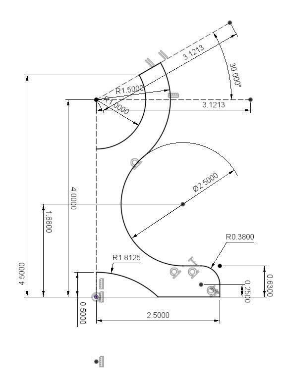 Solved: Why are these sketch lines considered not constrained? - Autodesk Community