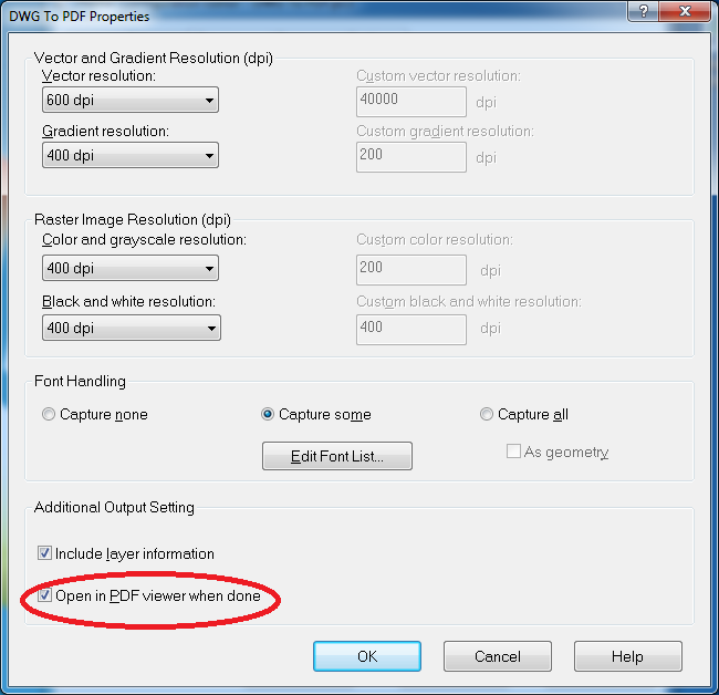 Reg. Ploting to PDF file without open Adobe Acrobat Reader - Autodesk Community