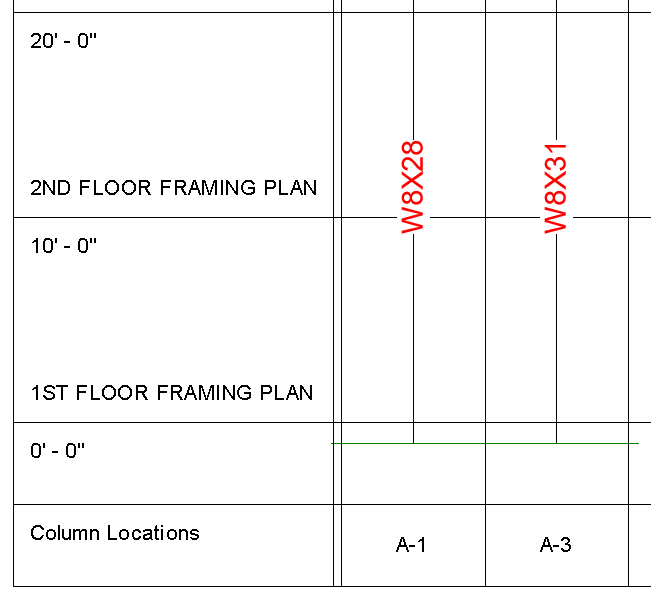 Graphical Column Schedule - Autodesk Community