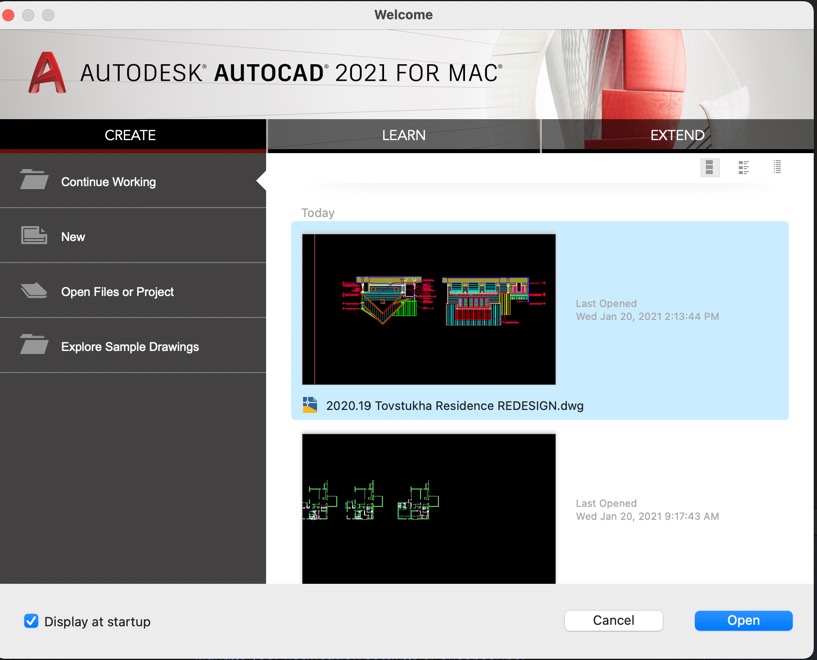 Welcome screen thumbnails upside down - Autodesk Community