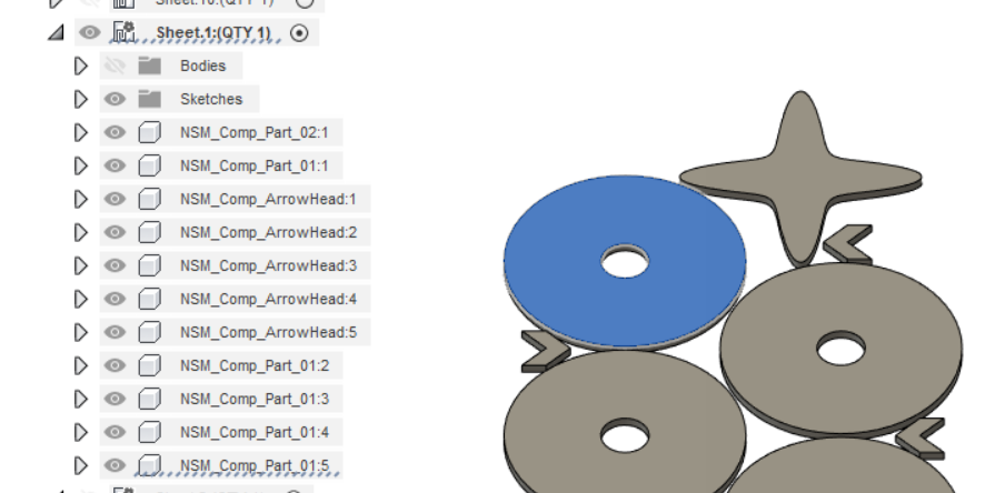Naming the components of a nesting sheet - Autodesk Community