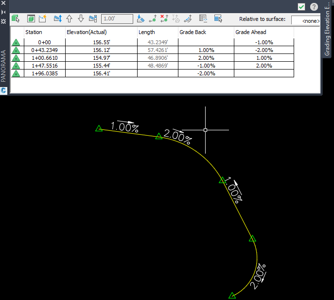 Solved: Feature Line grade direction arrow - Autodesk Community