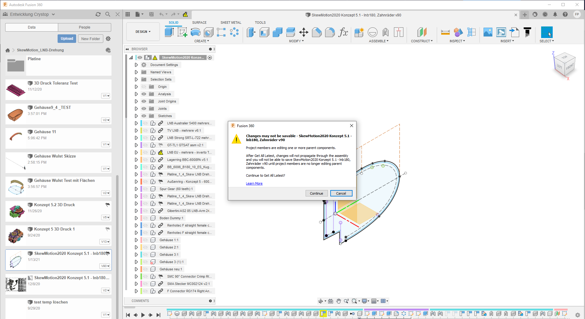 Saving the design impossible (OK greyed out) - Autodesk Community