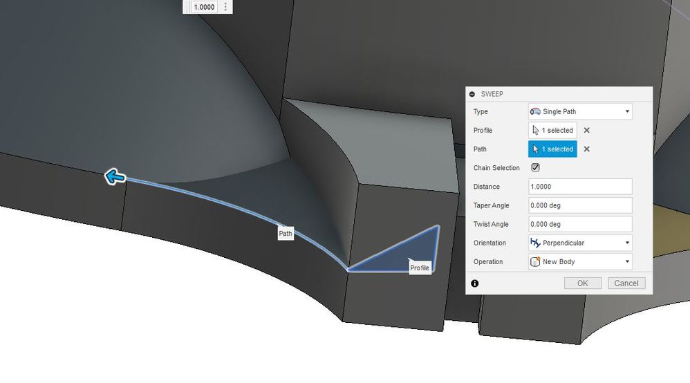 Solved: Chamfering a complicated inside corner - Autodesk Community