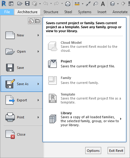 Save as Cloud Model - Autodesk Community