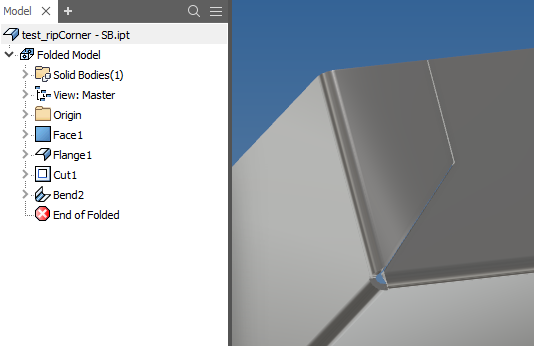 Solved: Sheet metal Rip along path - Autodesk Community