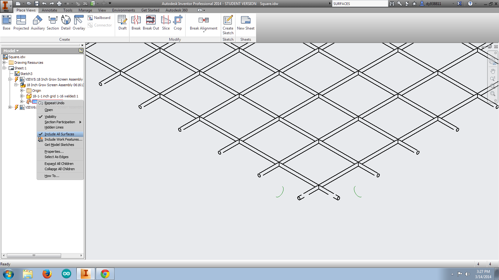 Solved: idw part of assembly becoming transparent. - Autodesk Community
