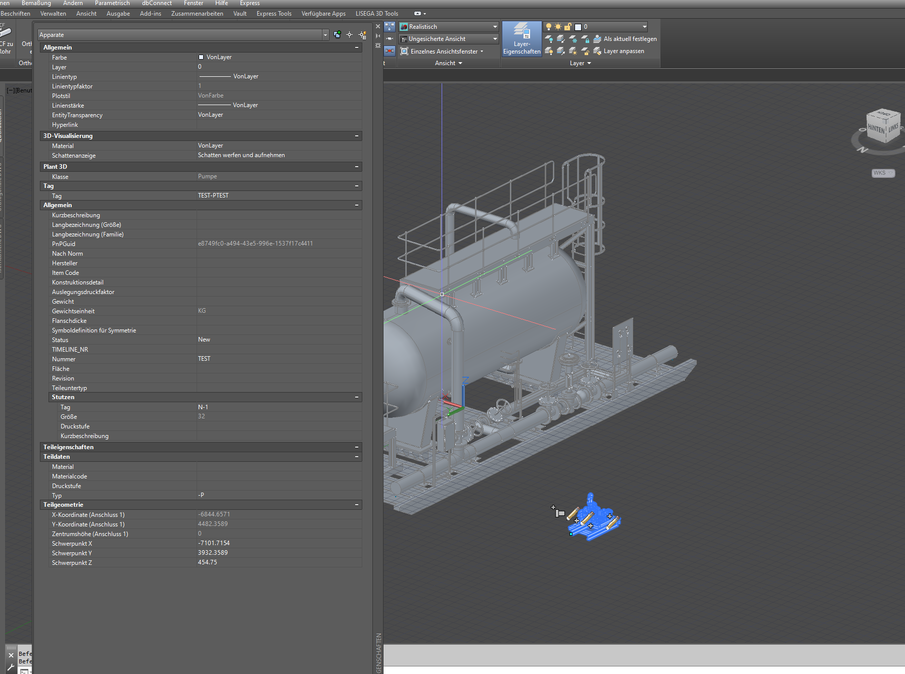 Equipment Properties missing when exporting to NavisWorks (Plant 3D 2019) - Autodesk Community