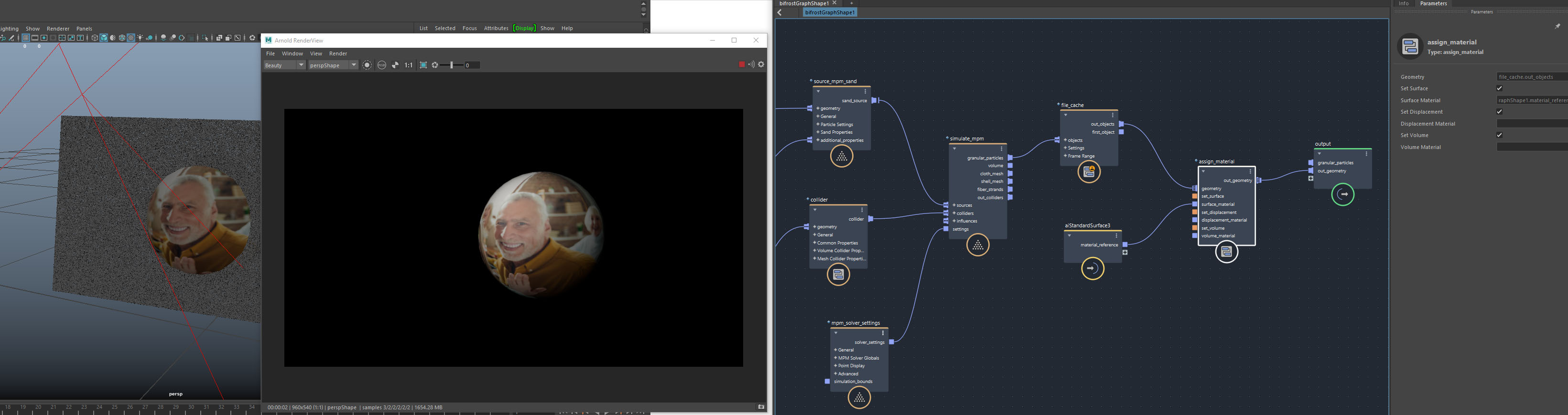 Solved: Render MPM sand simulation with Arnold - Autodesk Community