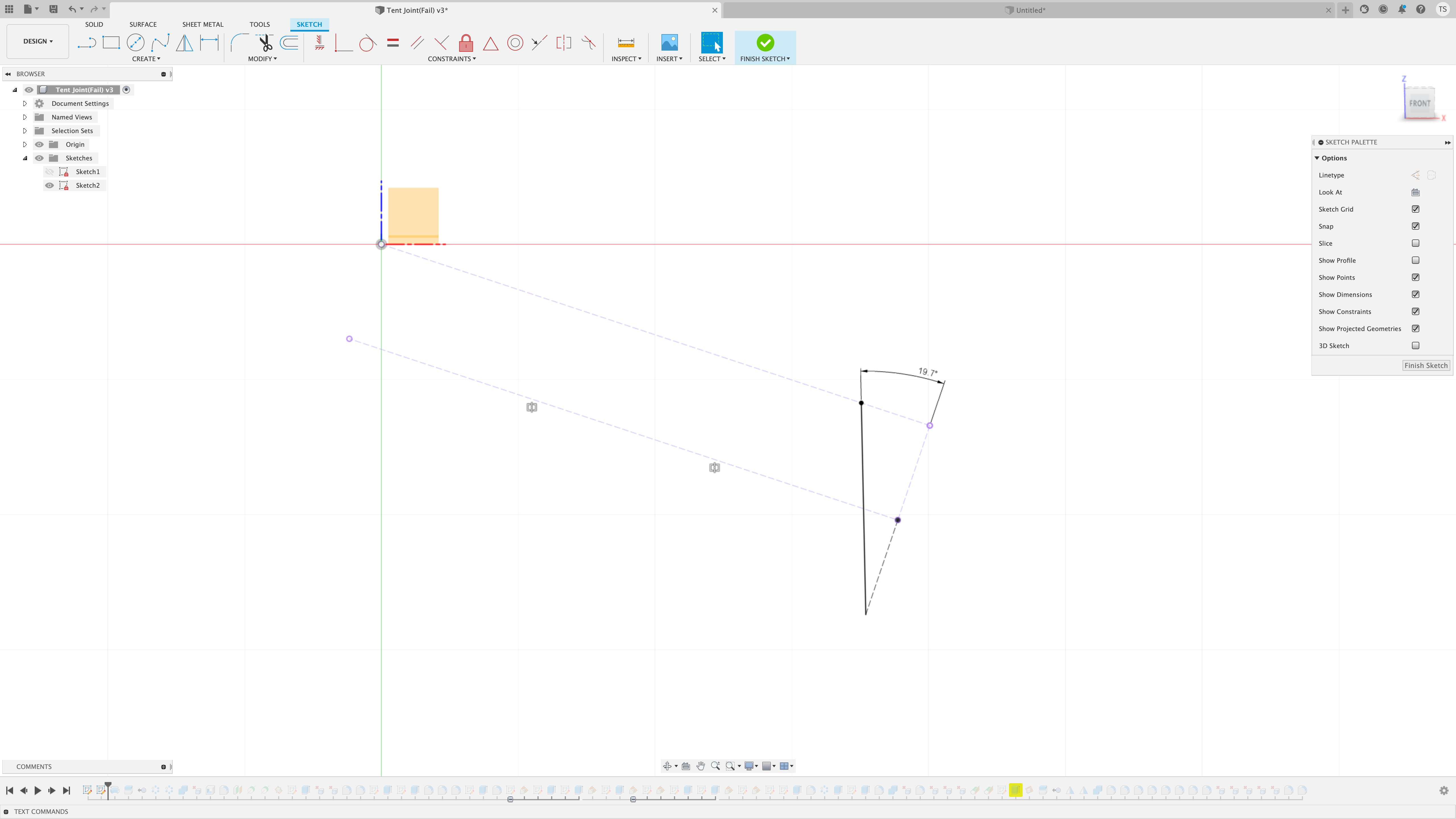 Solved: Beginner here again. Symmetry on a Line - Autodesk Community
