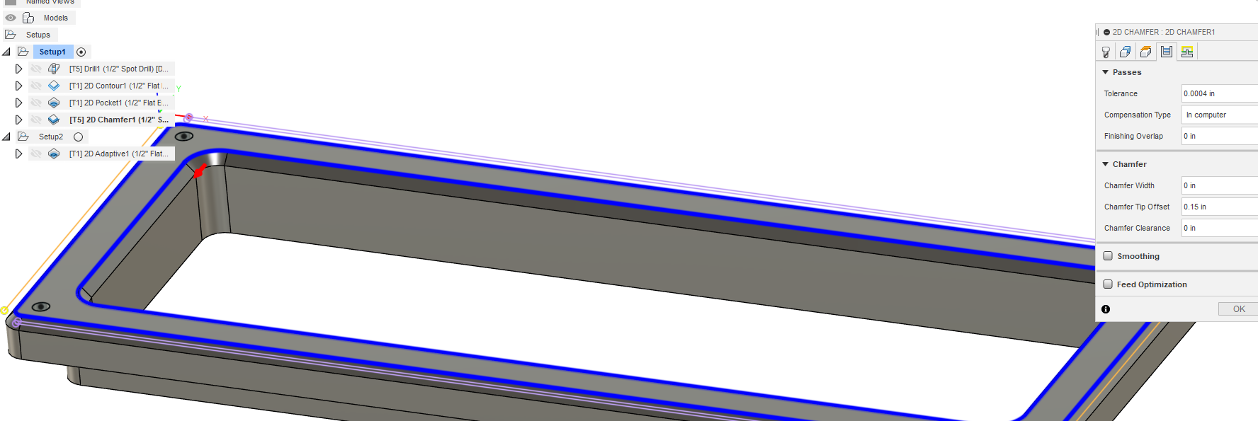 Inside Corner Chamber not continuous - Autodesk Community