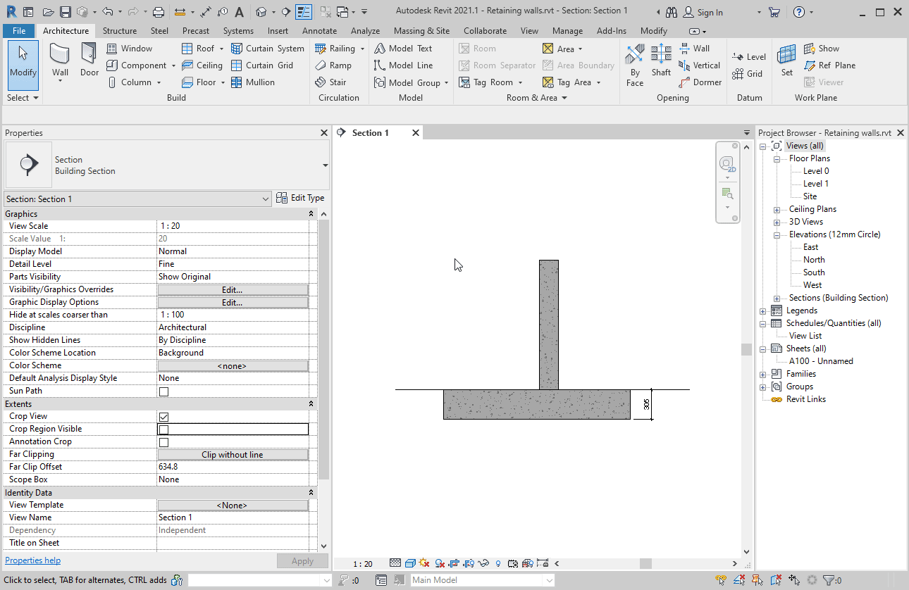 Solved: Wall foundation thickness - Autodesk Community