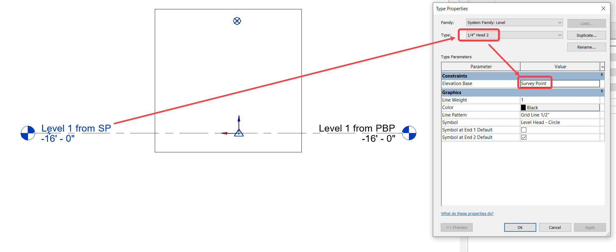 Solved: Switching a levels elevation base does not change the level elevation shown. - Autodesk ...